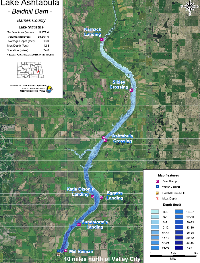 About The Lake – Fish Lake Ashtabula